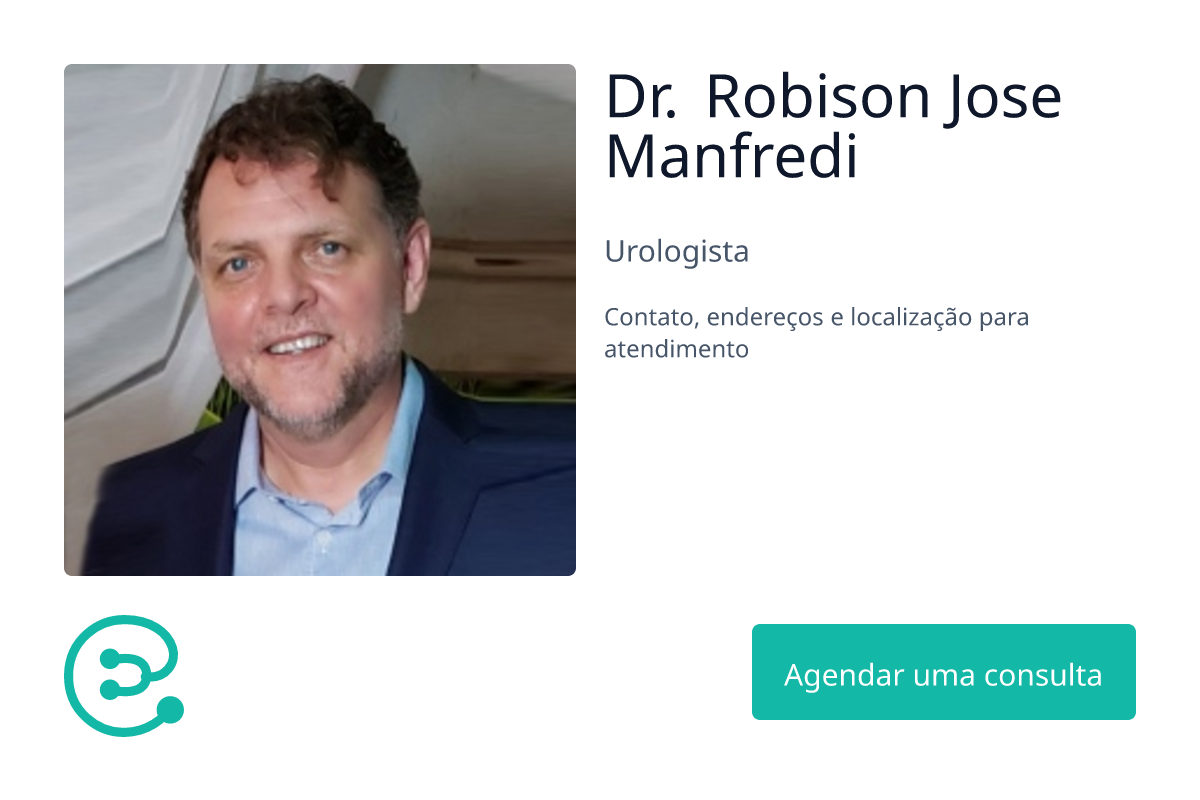 Dr. Robison Jose Manfredi, Urologista em Votuporanga - SP