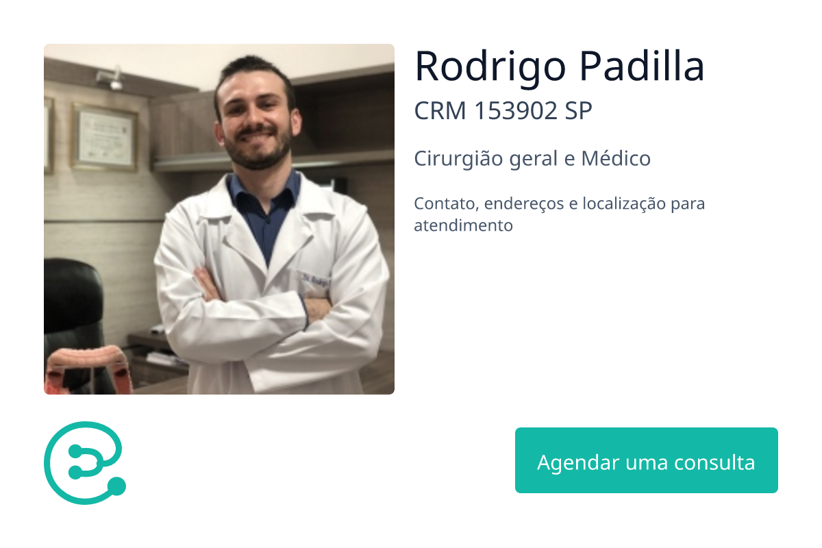 Rodrigo Padilla, Cirurgião geral em Votuporanga - SP