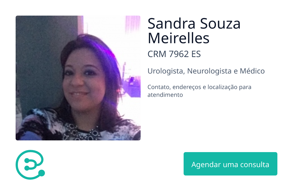 Sandra Souza Meirelles, Urologista em Colatina - ES
