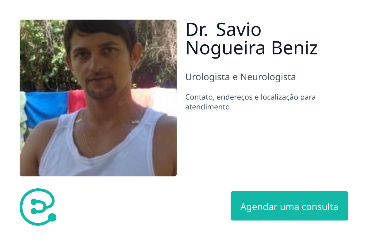 Dr. Savio Nogueira Beniz, Urologista em Goiânia - GO