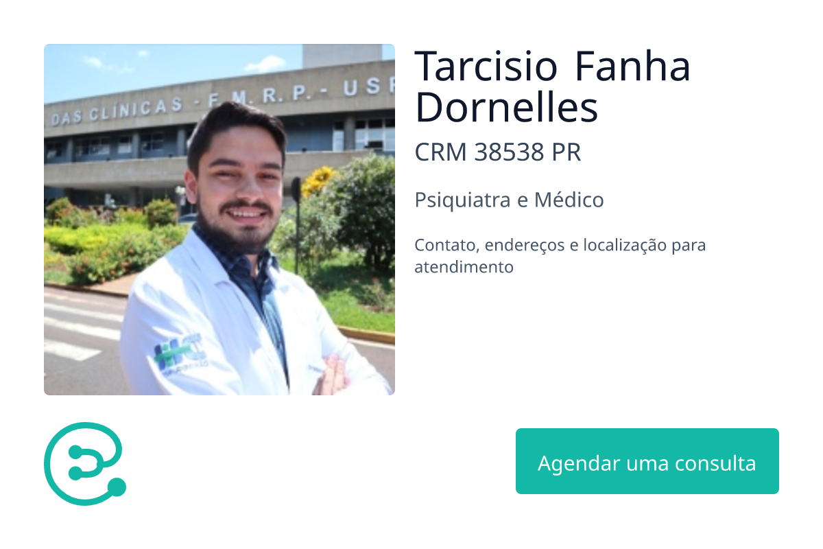 Tarcisio Fanha Dornelles, Psiquiatra em Ponta Grossa - PR