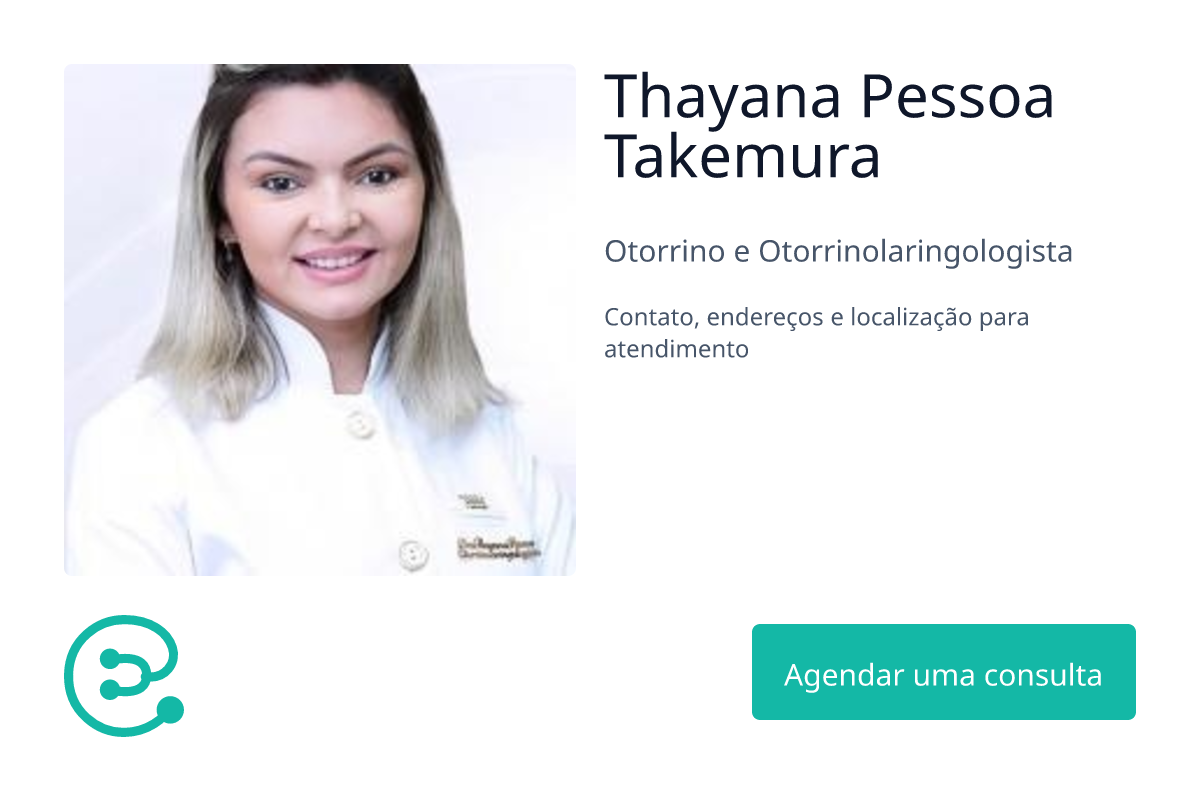 Thayana Pessoa Takemura, Otorrino em Porto Velho - RO