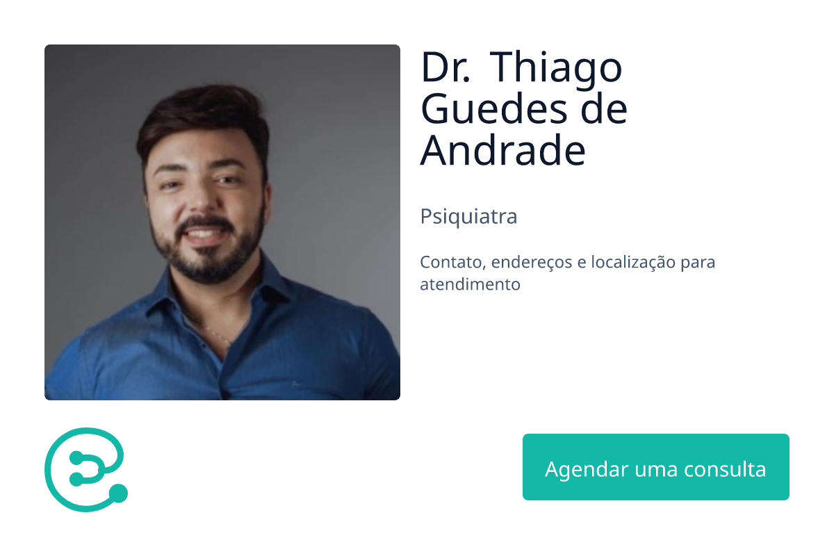 Dr. Thiago Guedes de Andrade, Psiquiatra em Campina Grande - PB